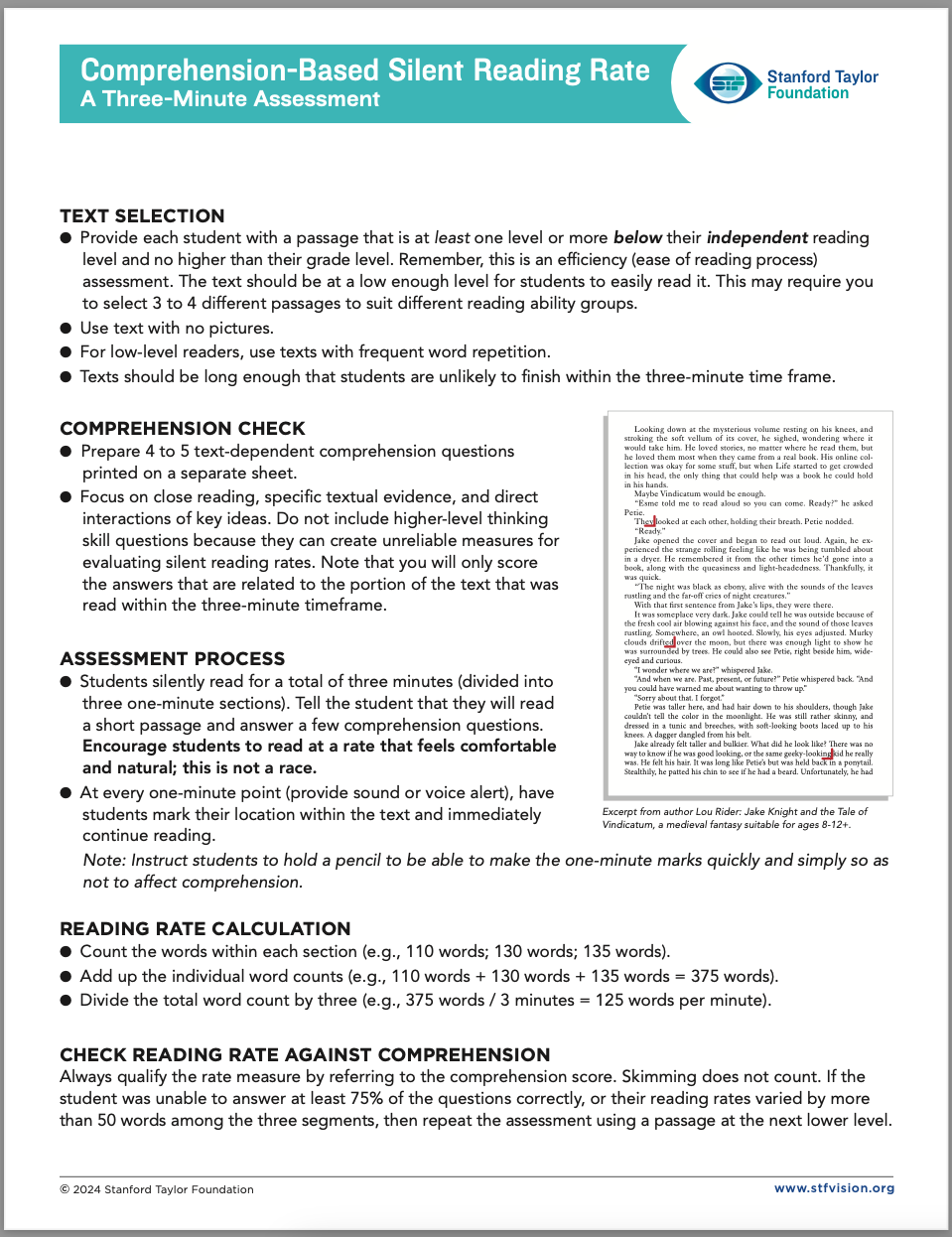 Supercharging Silent Reading Fluency: What do Teachers Need to Know ...